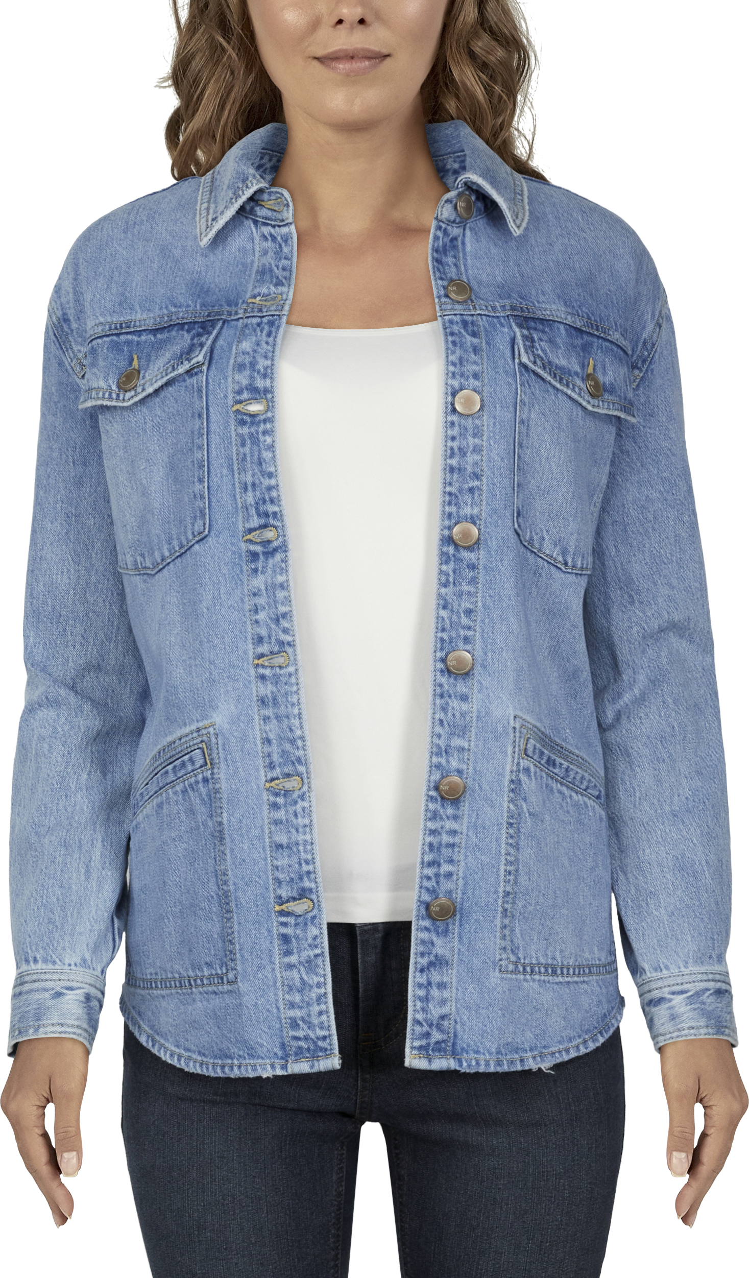 Natural Reflections Denim Barn Shacket for Ladies | Cabela's